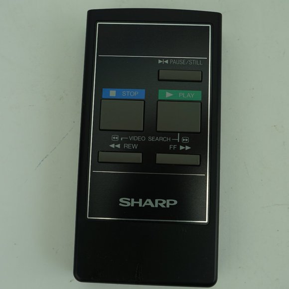 Sharp | Portable Audio & Video | Vintage Sharp Vcr Remote Control Model ...